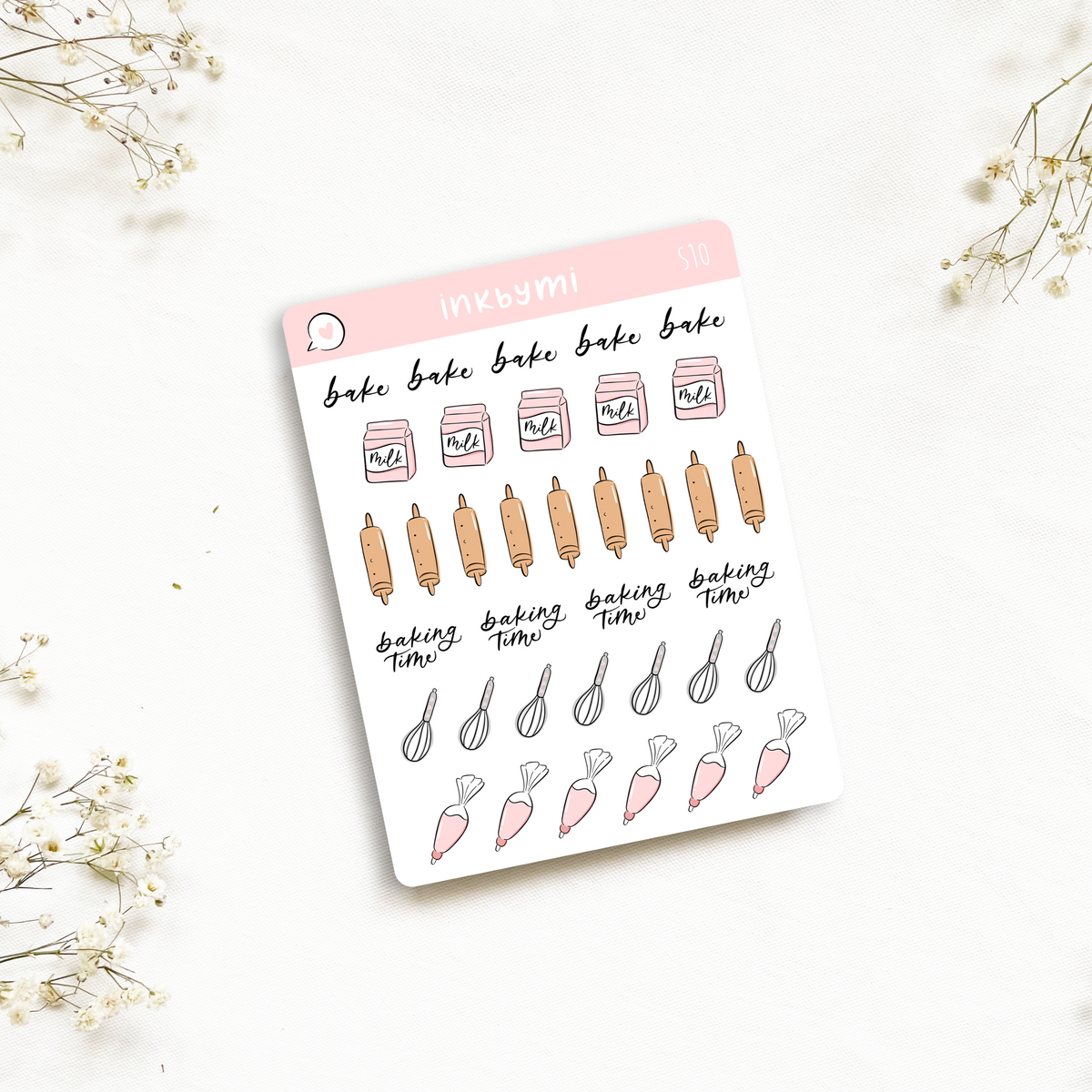 Baking Sticker Sheet – inkbymi
